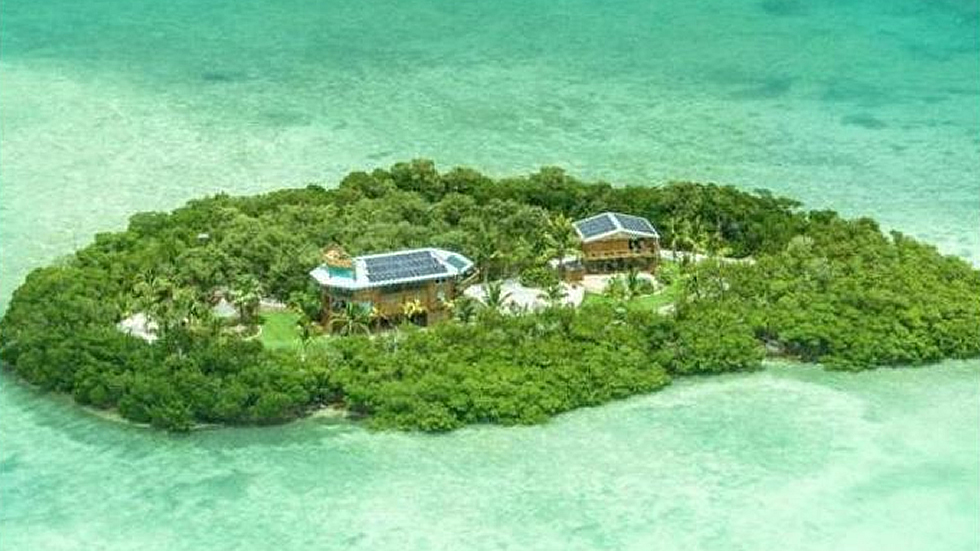 Una isla privada con casa de lujo, en venta por 6,5 millones de euros
